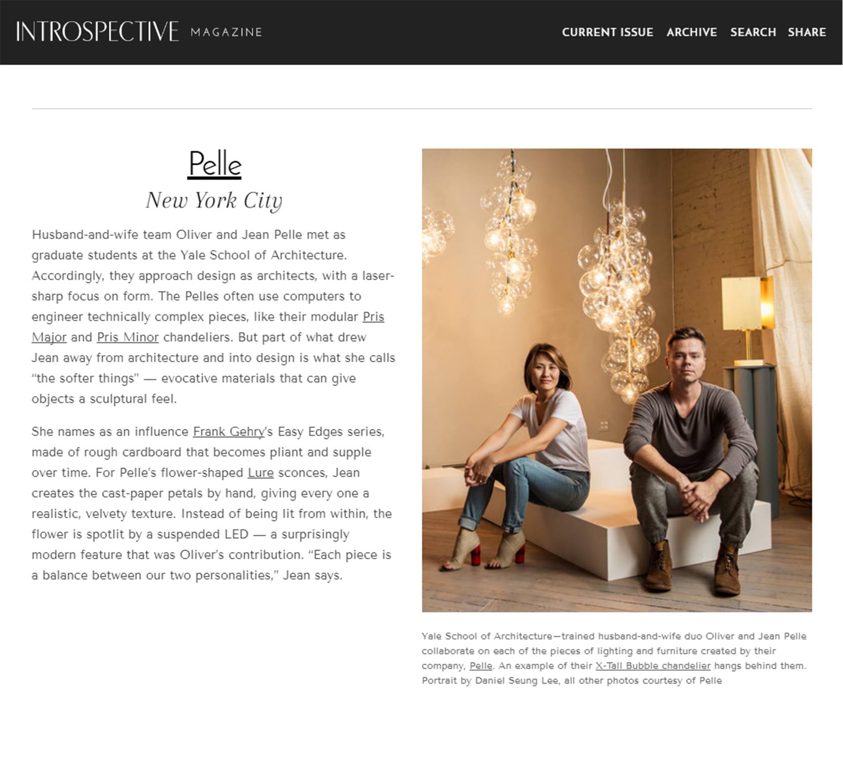 PELLE — INTROSPECTIVE MAGAZINE, November 2016
